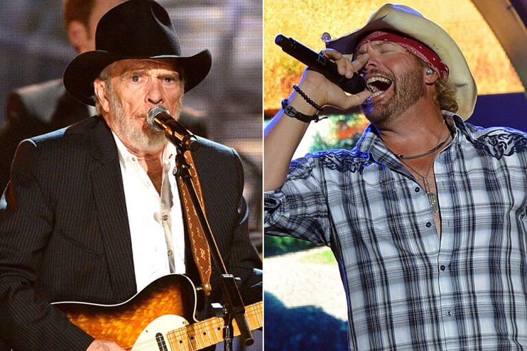 Merle Haggard And Toby Keith The Fightin Side Of Me Dh Music